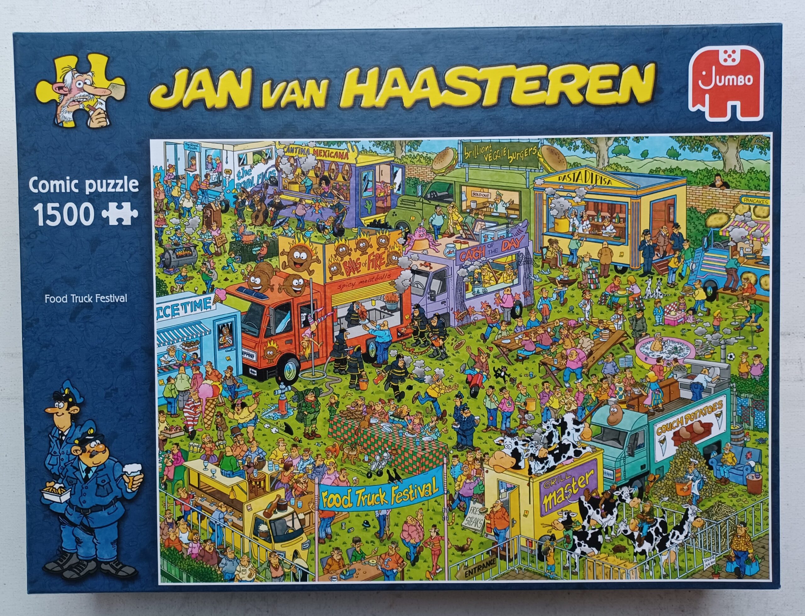Jan van Haasteren - Food Truck Festival - Puzzel Magie