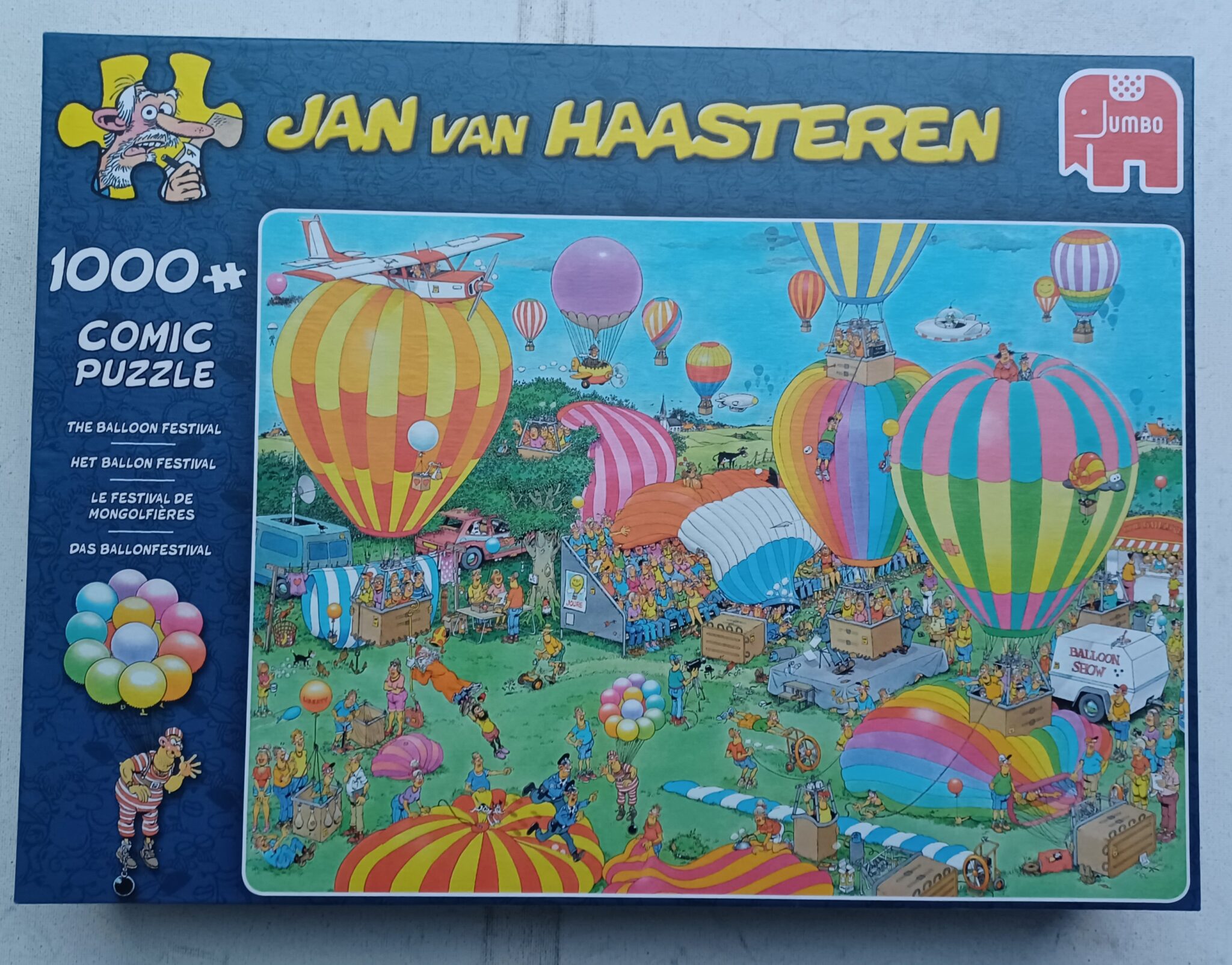 Jan van Haasteren - De Ballon Festival - Puzzel Magie